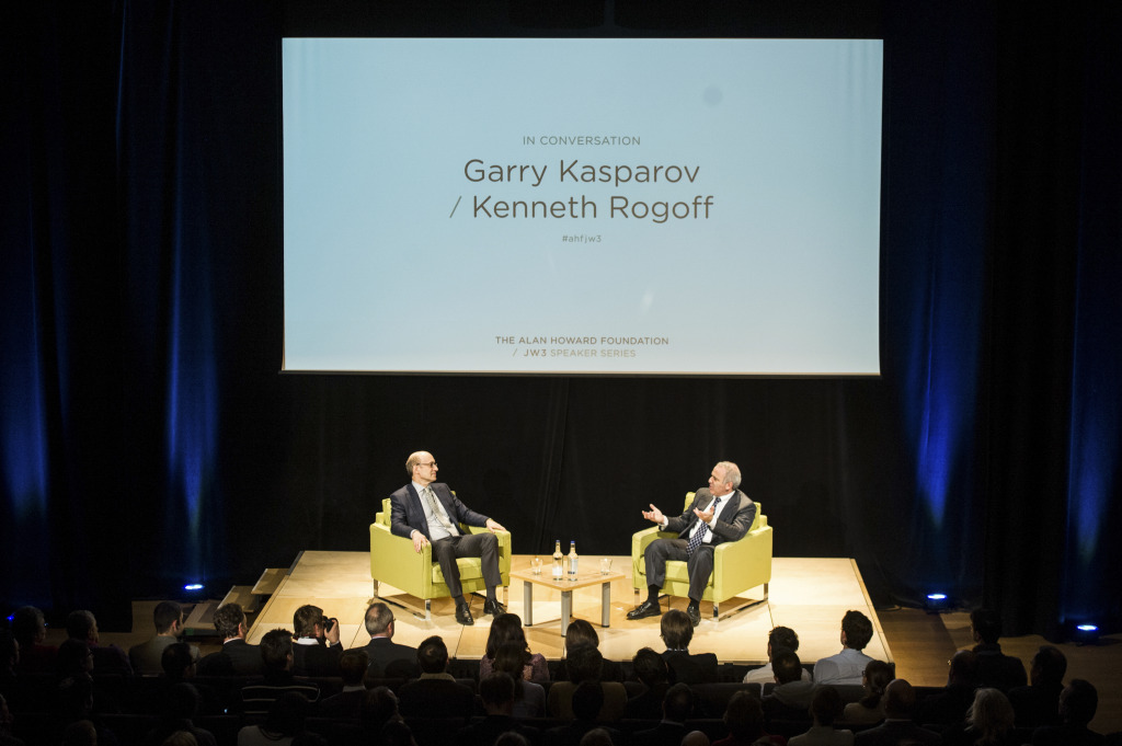 The Alan Howard Foundation / JW3 Speaker Series | Garry Kasparov and ...