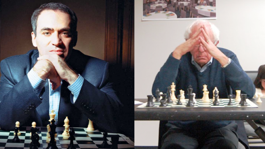 Russian chess master Garry Kasparov’s harsh critiques of Bernie Sanders ...